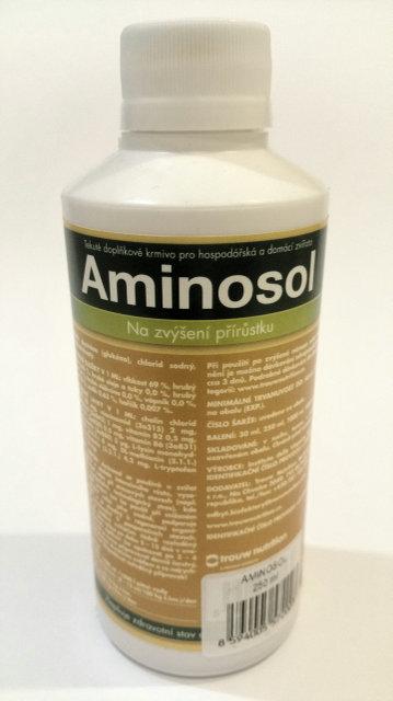 Aminosol immunomodulator for all types of animals 250ml - Loopyvet