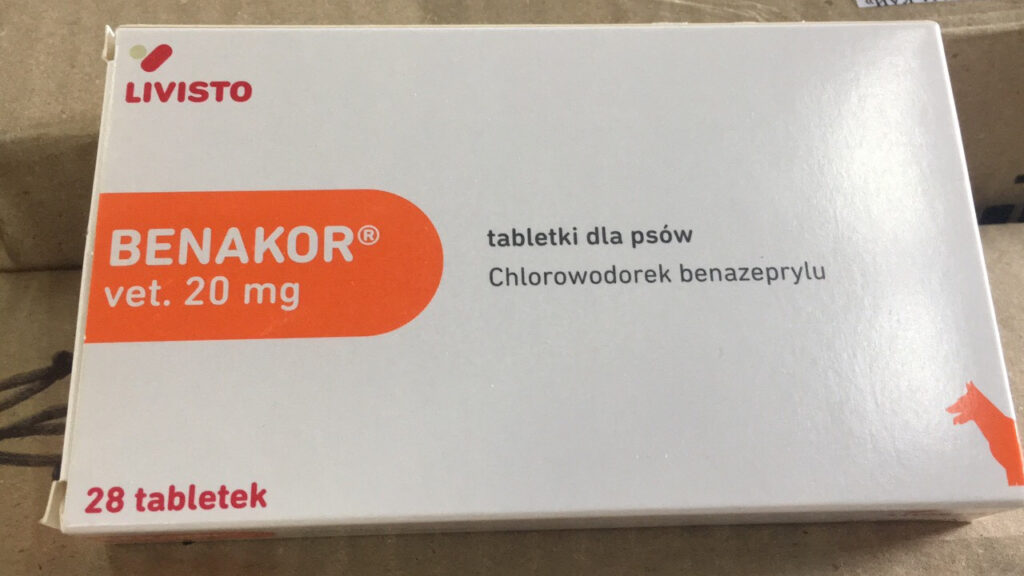 Benacor 20mg (28tabl) - Loopyvet
