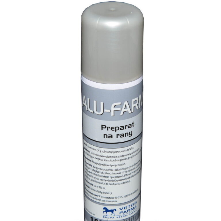 Alu-farm (Alu spray) treatment of wounds for animals 150 ml - Loopyvet