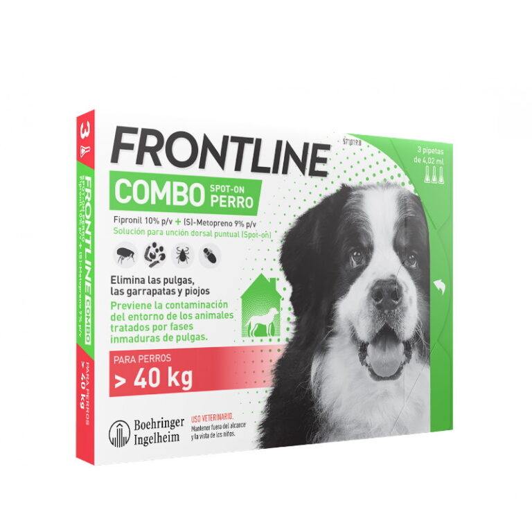 Frontline (fipronil) Plus flea and tick treatment for dogs Best Price ...