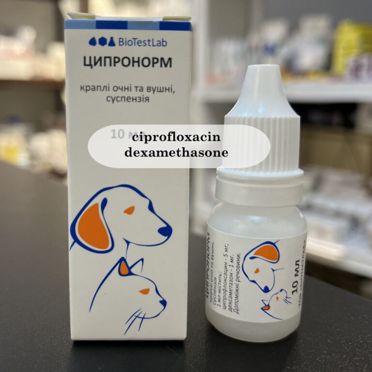 Otoxolan, 10 ml (Clotrimazole, Dexamethasone, Marbofloxacin) ear drops