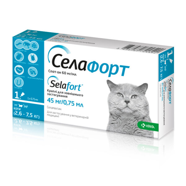 Selehold (selamectin) Spot-On Solution for Cats Without vet prescription